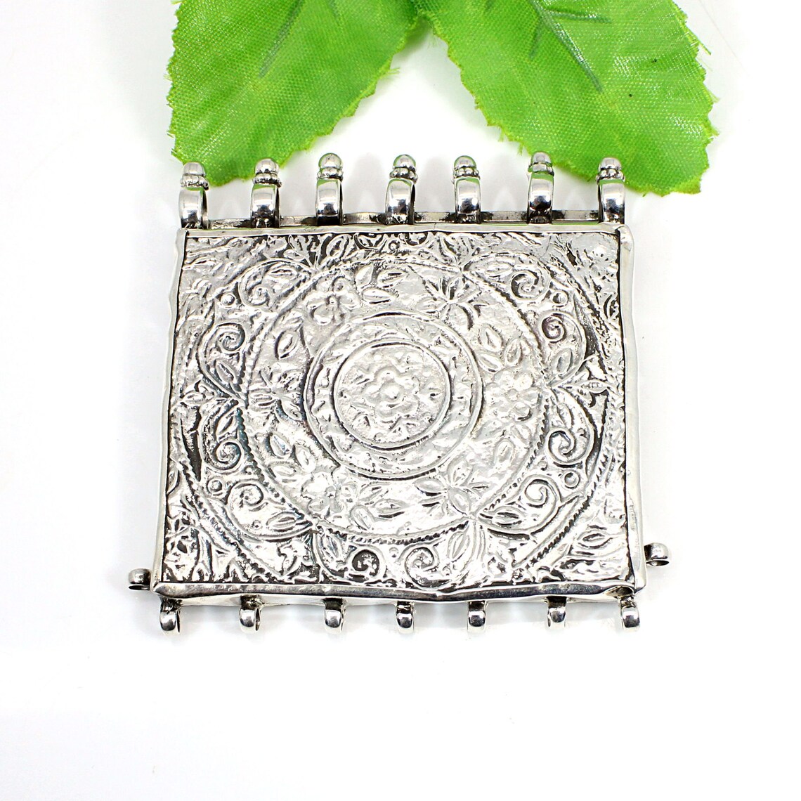 Radha Krishna Pendant Rajasthani Pendant 925 Sterling - Etsy