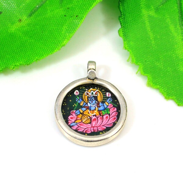 Lord Vishnu Painting - Etsy