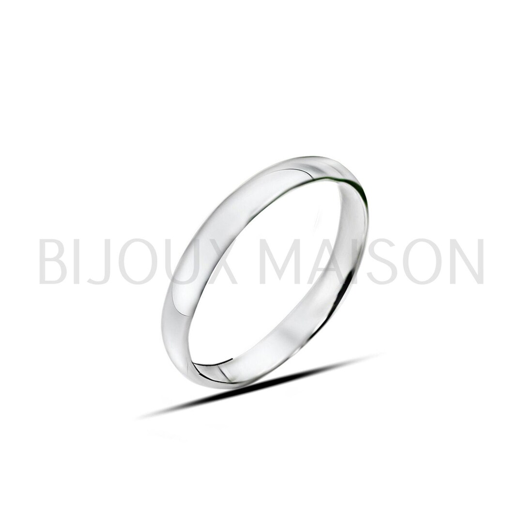 Sterling Silver Plain Ring, Silver Plain Thumb Ring, 925 Silver Jewelry ...