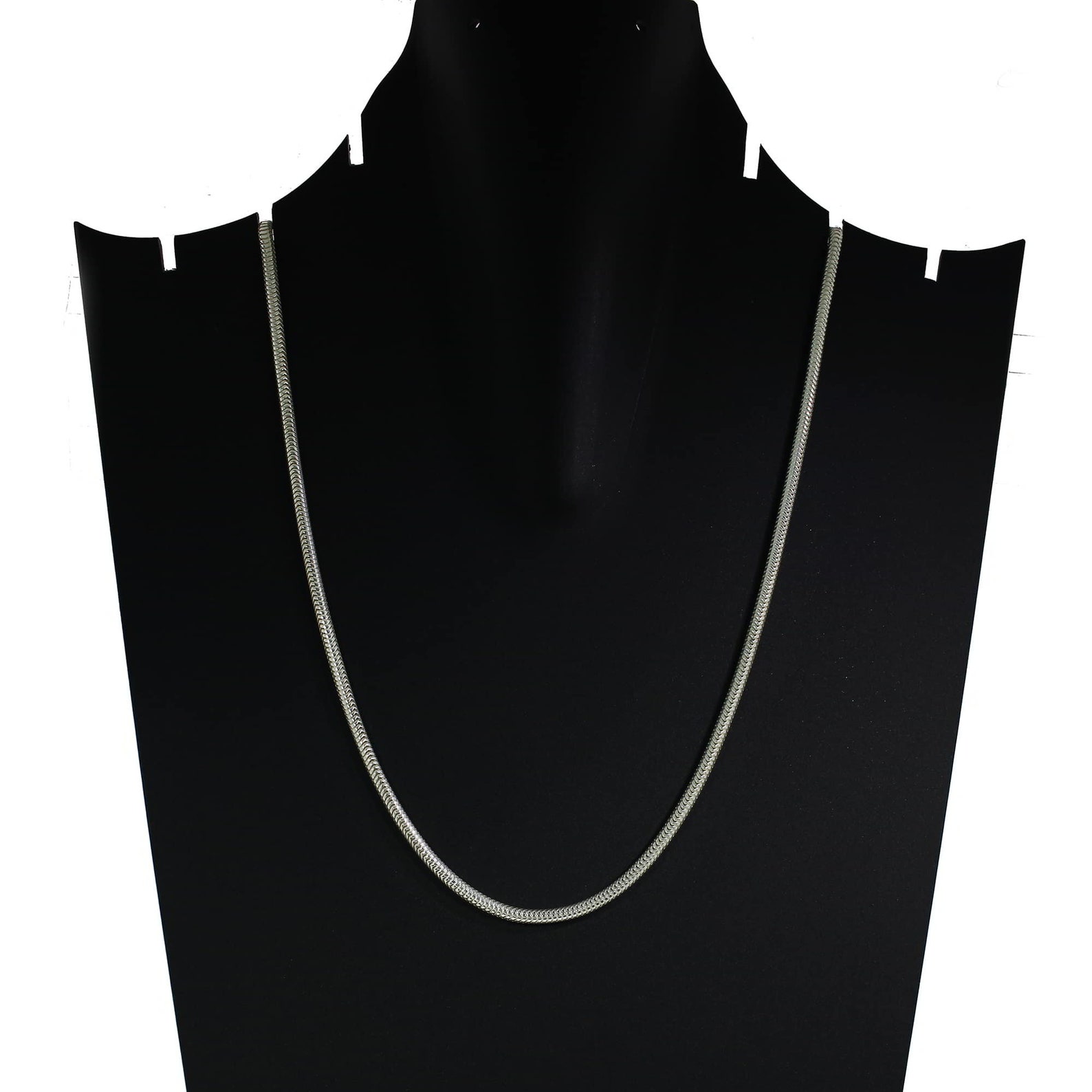 Sterling Silver 3 MM Thick Snake Chain, Solid Sterling Silver Snake ...