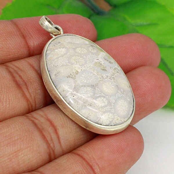Large Stone Pendant - Etsy