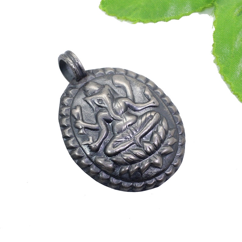 Vintage 1970s Pendant Rare Old Pendant Handmade Silver - Etsy