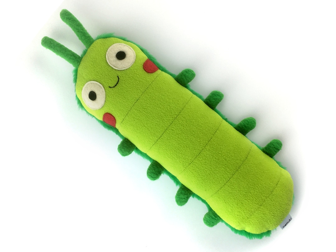 Plush Caterpillar, Caterpillar Plush Toy, Cute Caterpillar Plushie - Etsy
