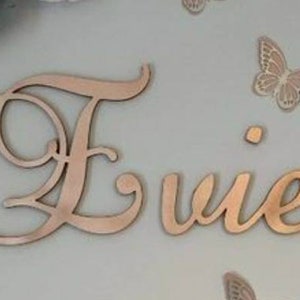 30cm Mdf Wall Name Sign - Etsy
