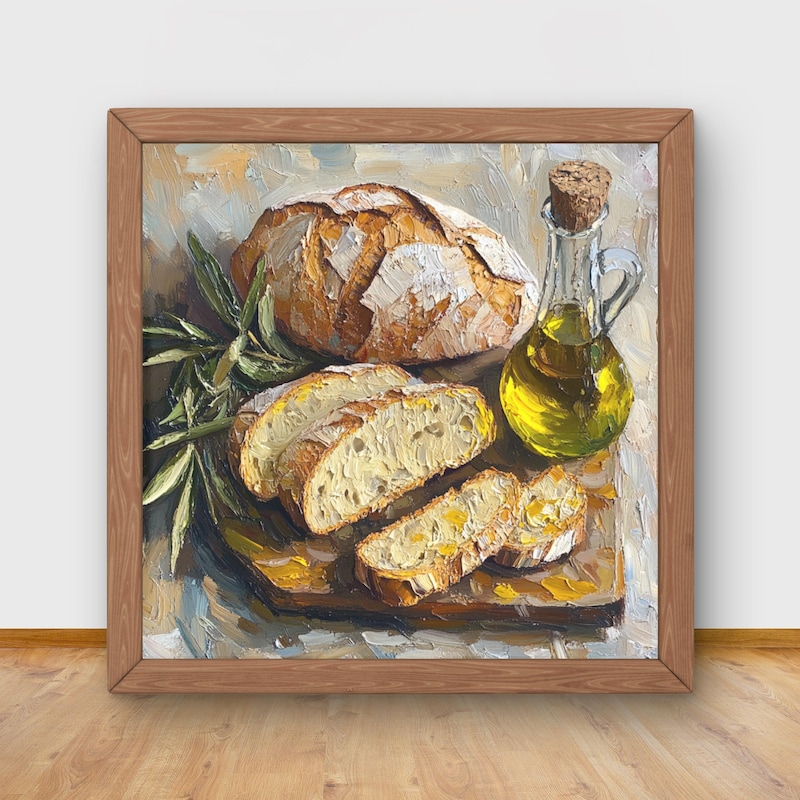 Bread Painting - Etsy