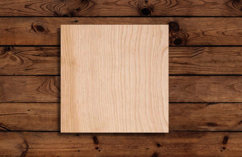 18x18x1/4 Inch Wood Square / Wooden Sign / Nursery Sign / Rustic Wood ...