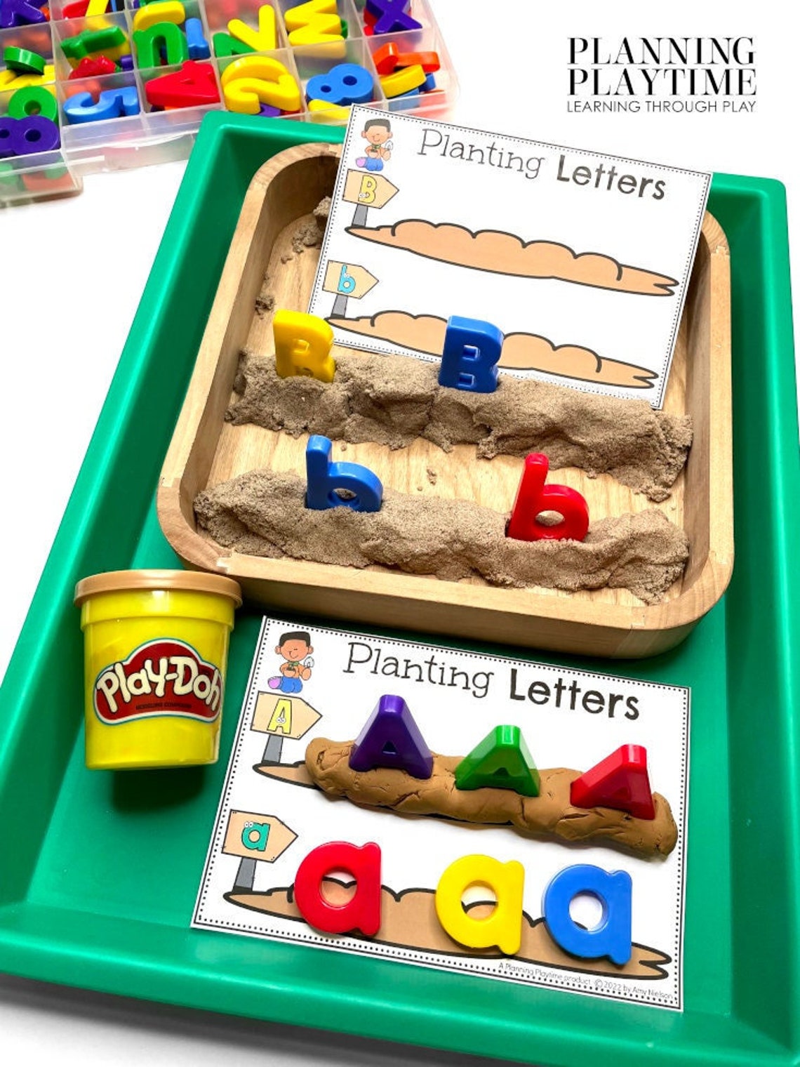 Spring Alphabet Activities Preschool, Alphabet Printables, Preschool ...