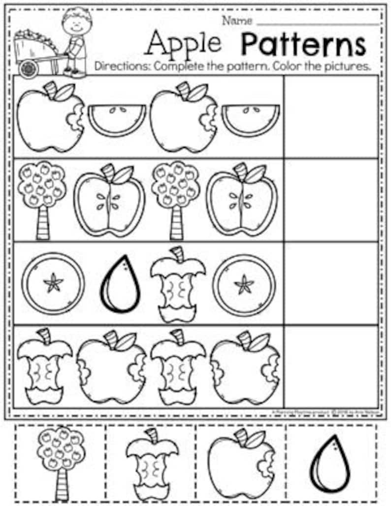 Preschool Printables, Preschool Patterns, Activities for Preschool ...