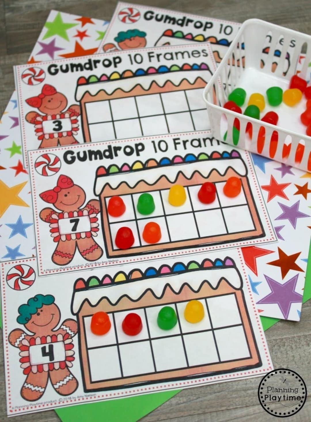 Preschool Printables, Learning Numbers, Number Matching Game, Preschool ...