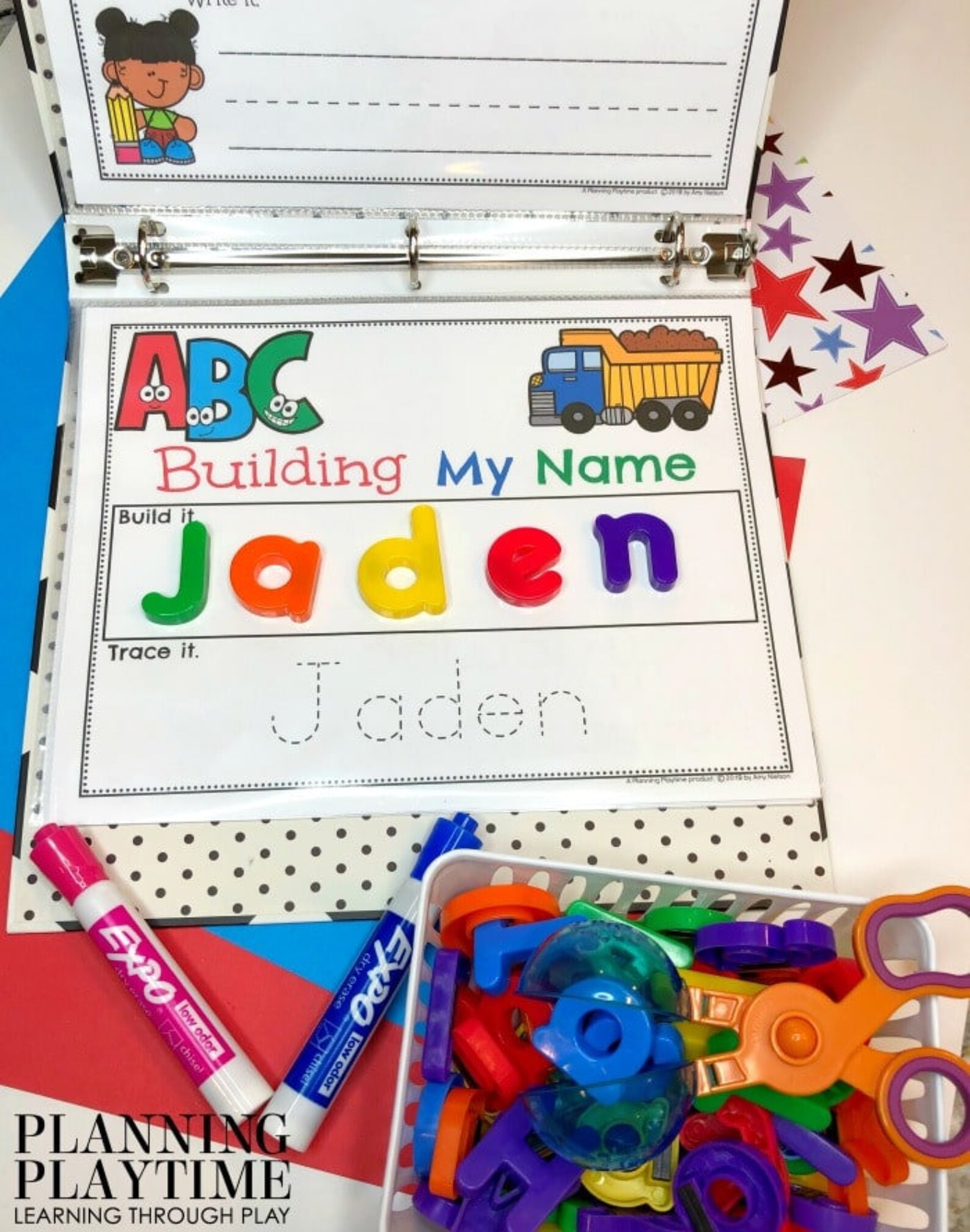 Customized Name Practice Activities for Preschool and Kindergarten Name ...