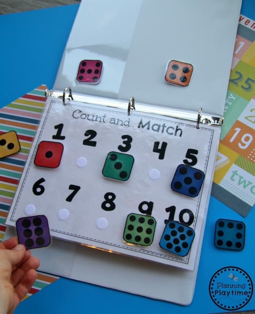 Number Matching Game: Preschool Learning Printable (digital Download ...