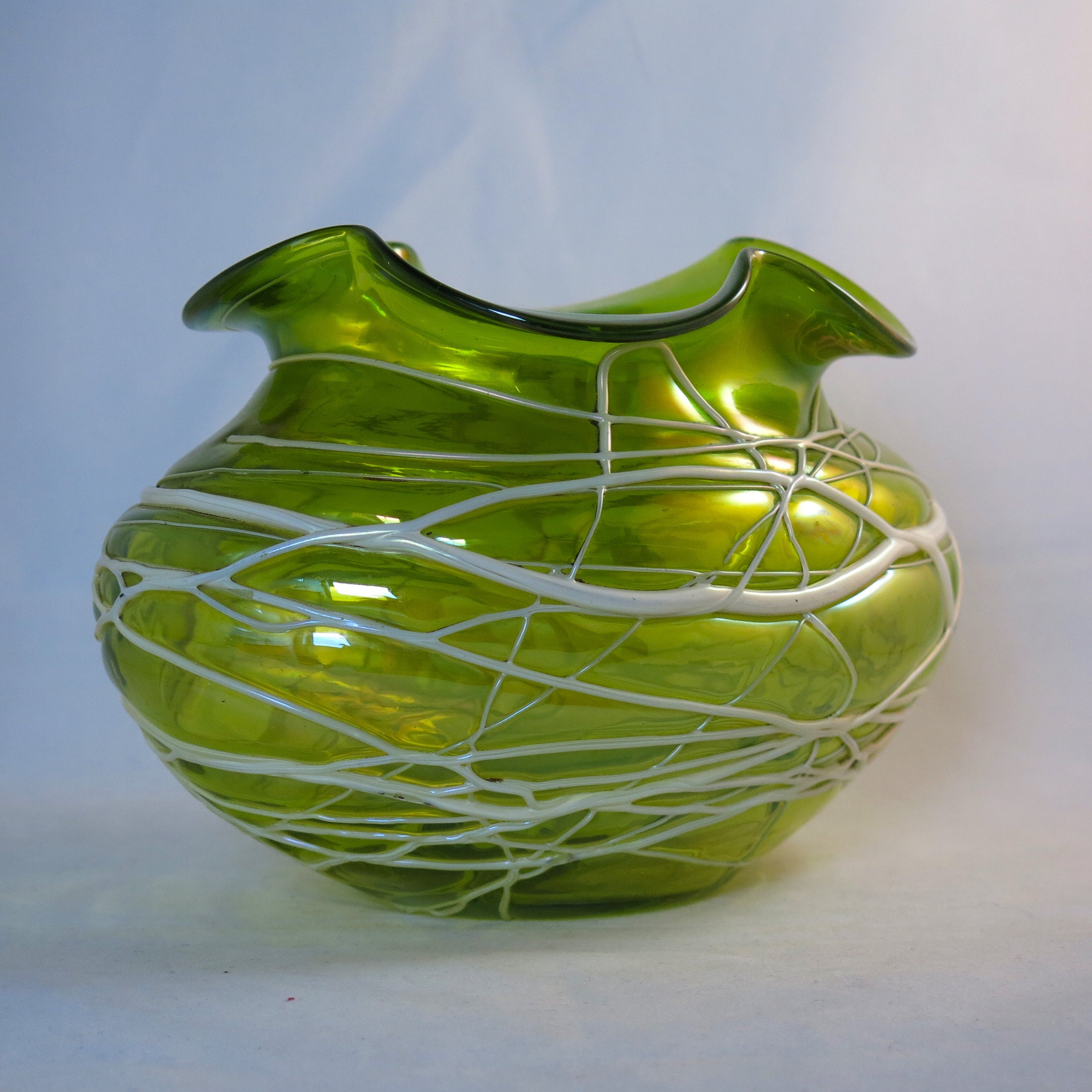 Pallme-könig Green Glass Bowl - Etsy