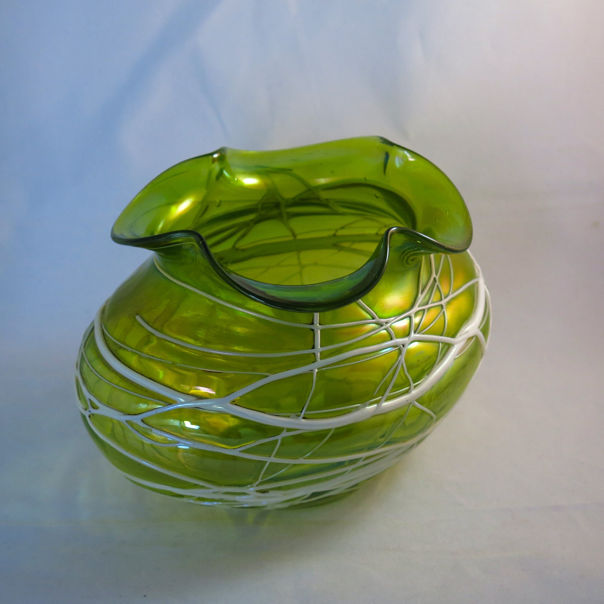 Pallme-könig Green Glass Bowl - Etsy