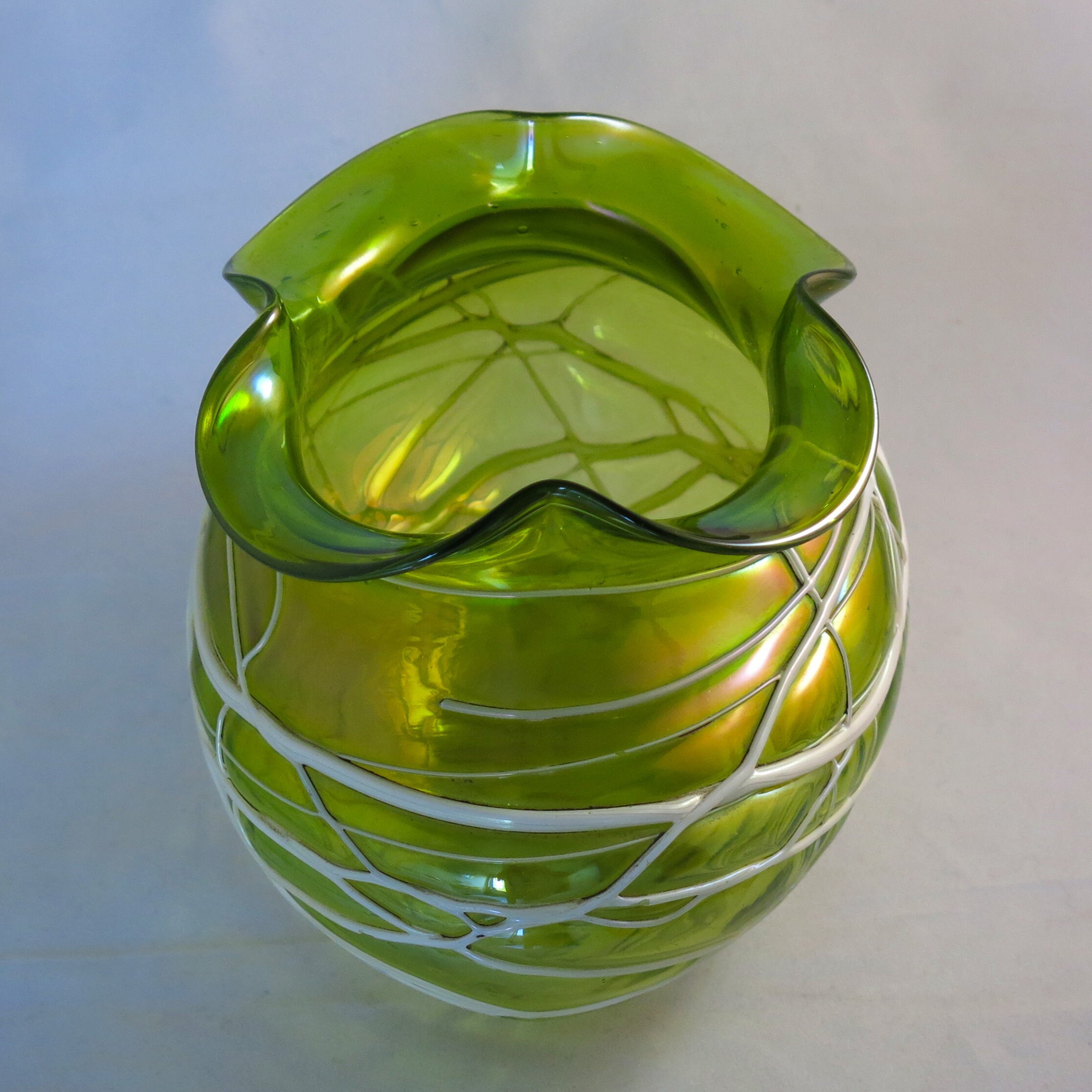 Pallme-könig Green Glass Bowl - Etsy