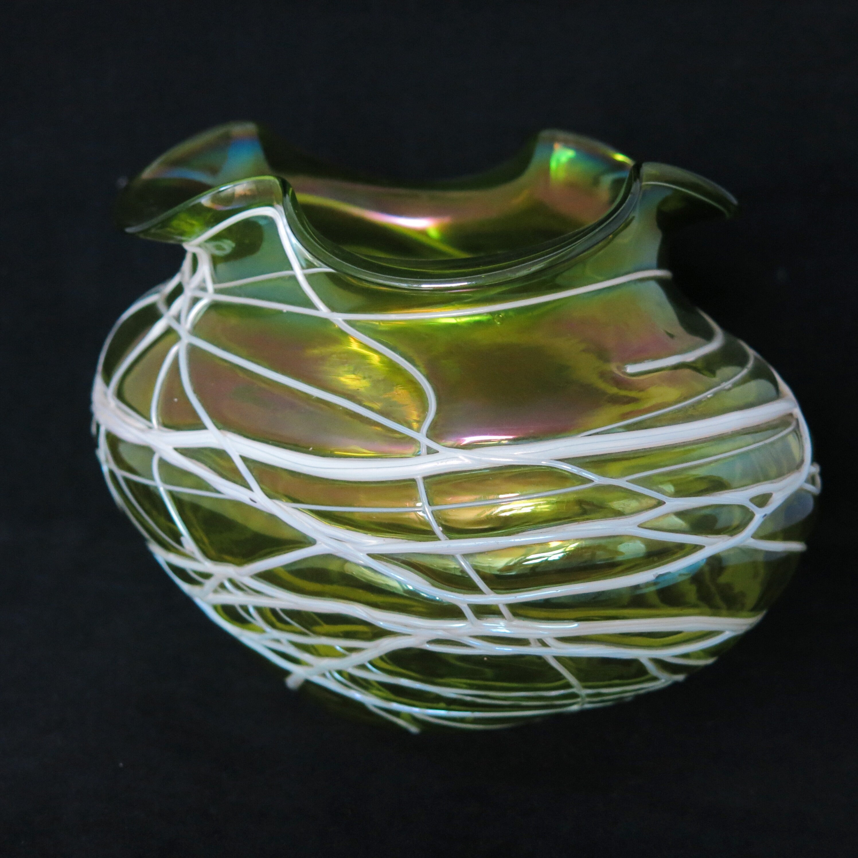 Pallme-könig Green Glass Bowl - Etsy
