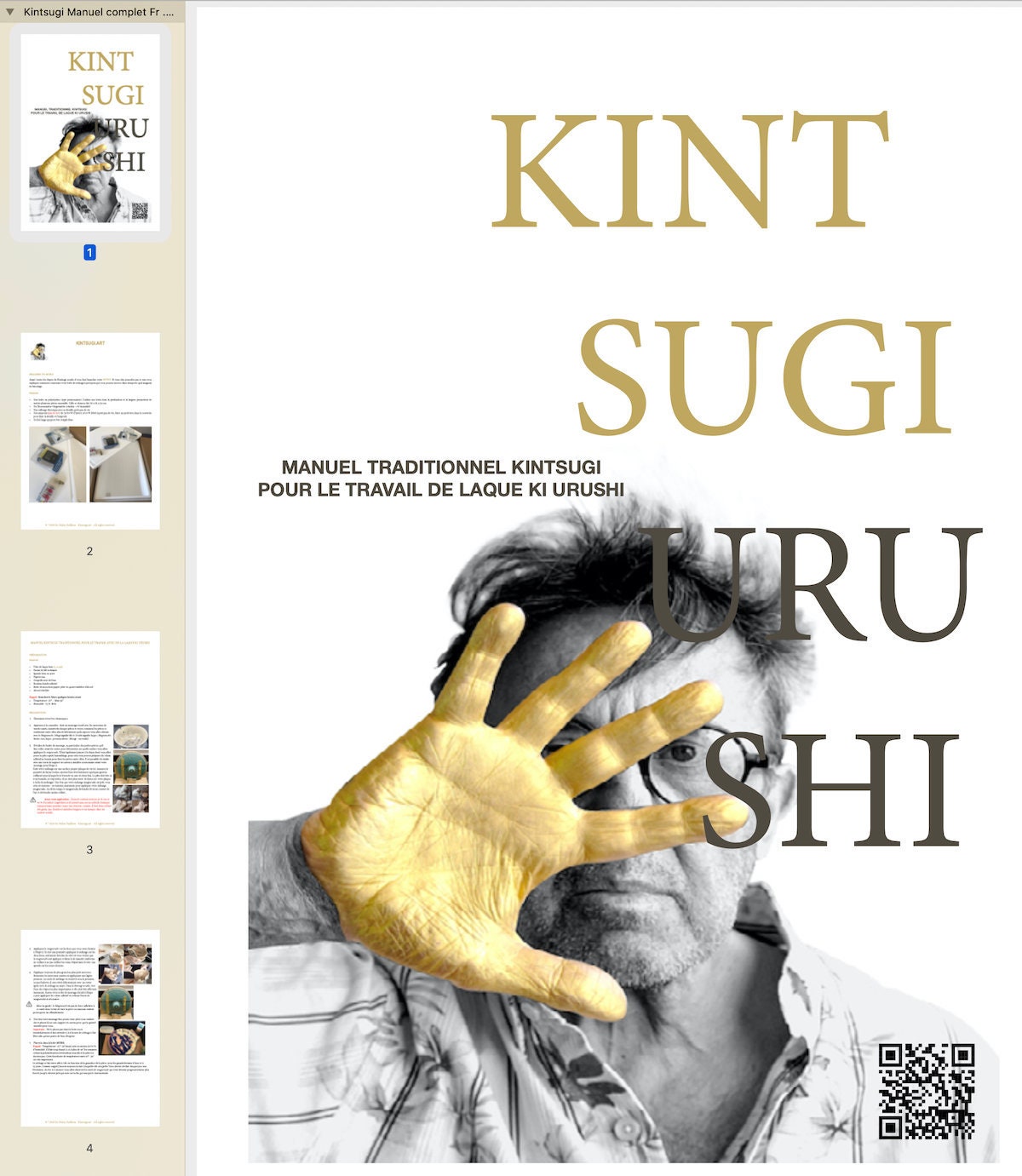 Manuel Kintsugi Urushi Fr.pdf - Etsy