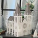 Paper Cathedral Christmas Village: DIY Paper Church Model - Etsy