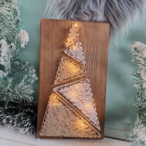 String Art Christmas Decoration - Etsy