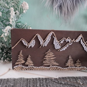 String Art Christmas Decoration - Etsy