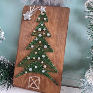 String Art Christmas Decoration - Etsy
