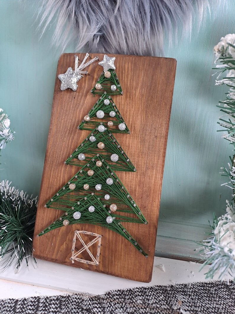 String Art Christmas Decoration - Etsy