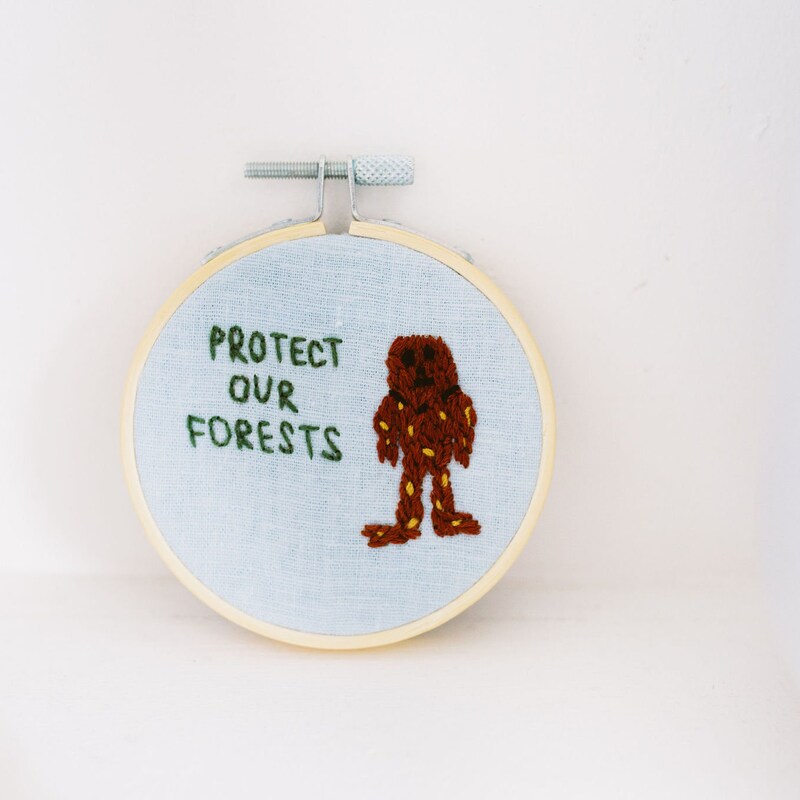 Sasquatch Embroidery - Etsy
