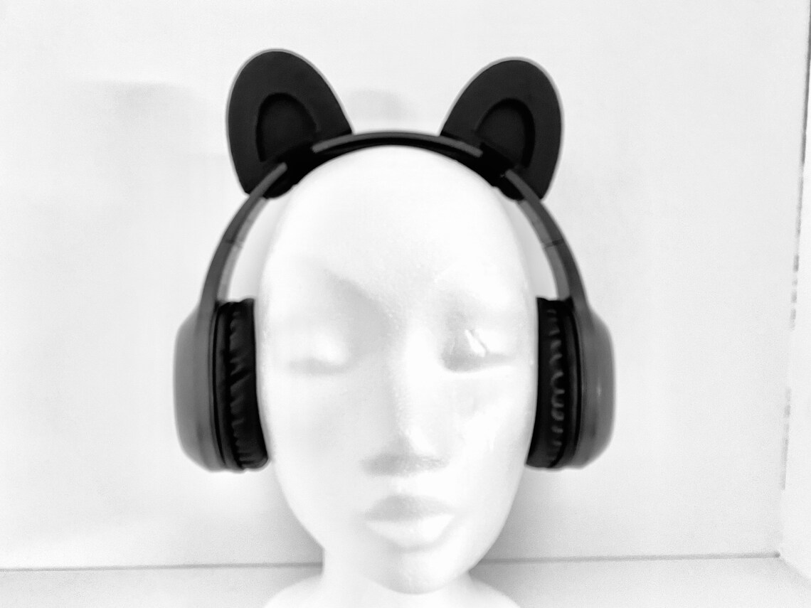 Cute Panda Bear Ears for Headphones Headset & Cosplay Props. - Etsy