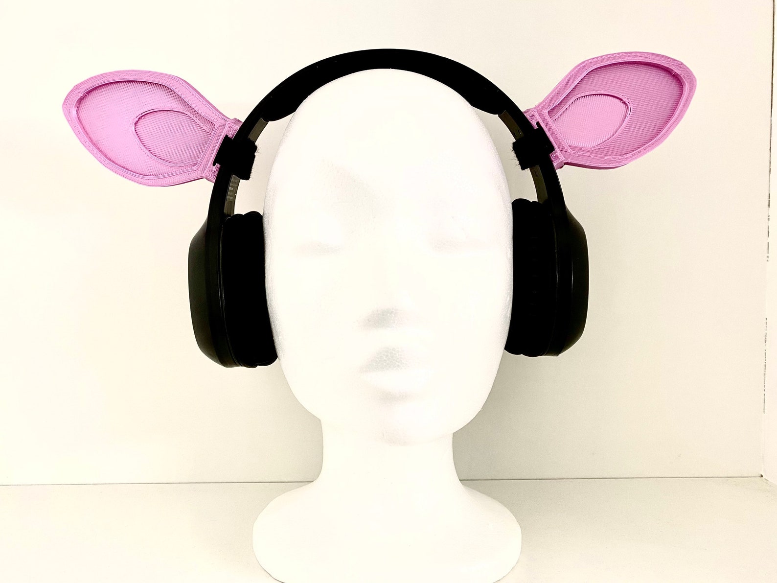 Cow Ears for Headphones Headset & Cosplay Props. Twitch | Etsy