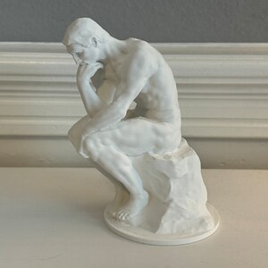 The Thinker Desktop Bust - 3D Printed Roman History Bookshelf Statue ...