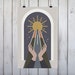 Faithful Christian Prayer Wall Art, Religious Inspirational Poster ...