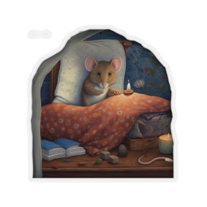 Enchanting Mouse Hole Wall Art Sticker Ideal for Home Decor in ...