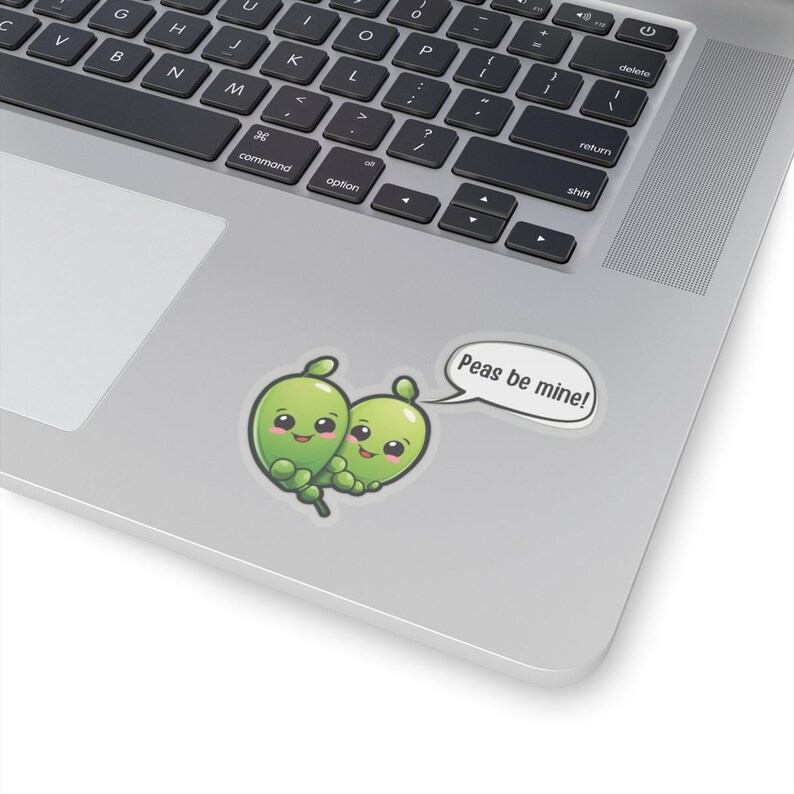 Cute "peas Be Mine" Peapod Stickers - Kawaii Vegetable Decals for ...