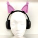 Cute Fox Ears for Headphones, Headset & Cosplay Props. Twitch Streamer ...