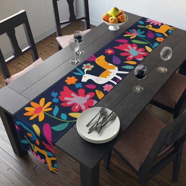 Mexican Table Runner - Etsy