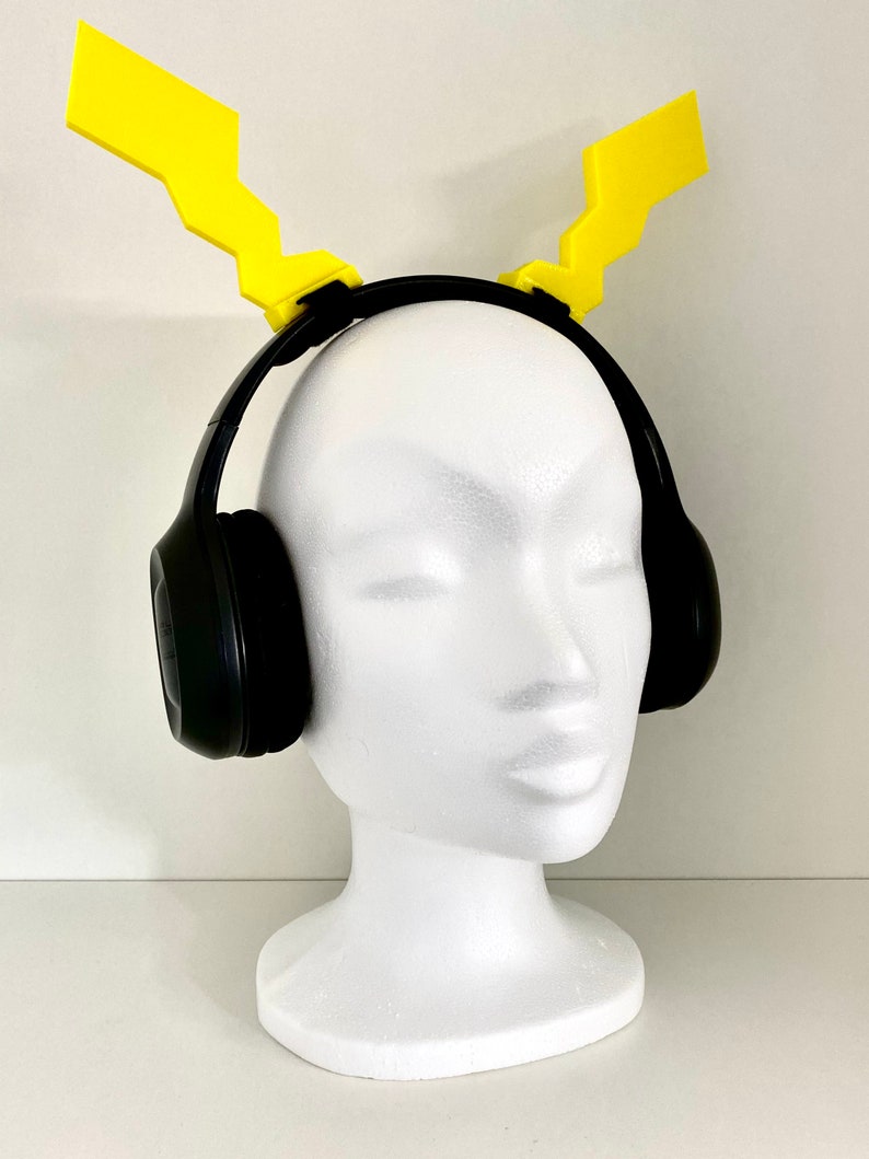 Pikachu Pokemon Tails for Headphones Headset & Cosplay Props. | Etsy