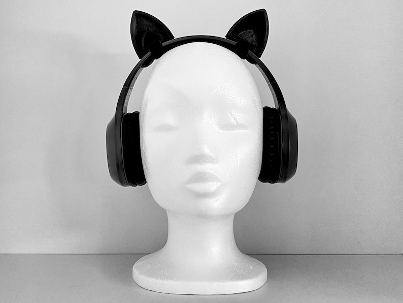Cat Ears Headset Attachments & Cosplay Props. Twitch Streamer - Etsy