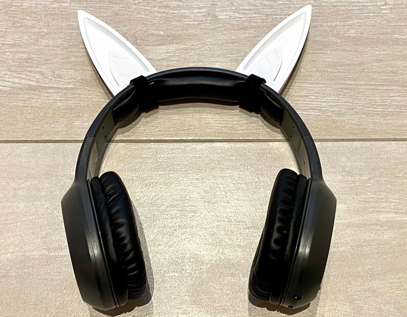 Bunny Ears for Headphones Headset & Cosplay Props. Twitch - Etsy