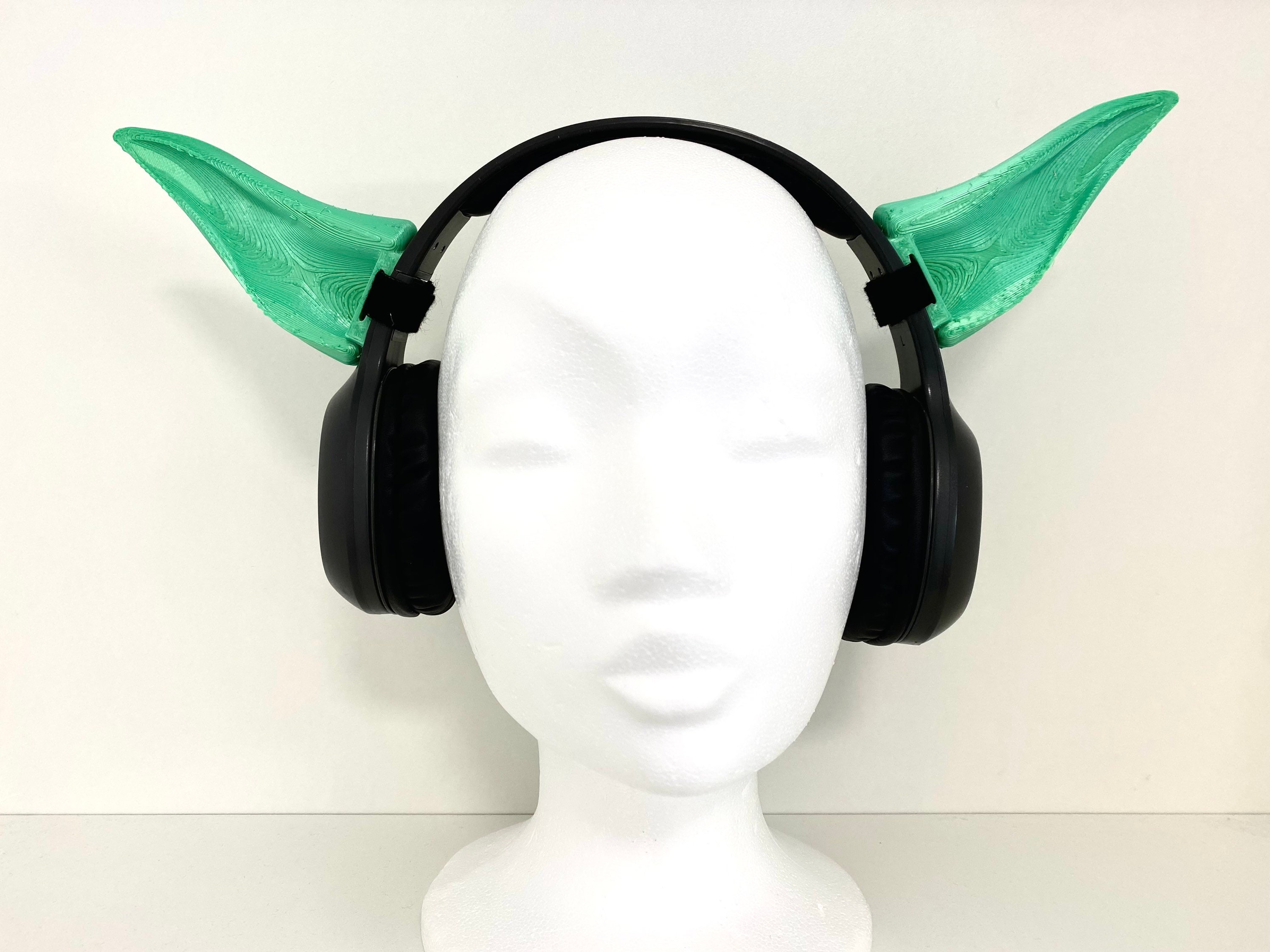 Green Alien Ears for Headphones Headset & Cosplay Props. - Etsy