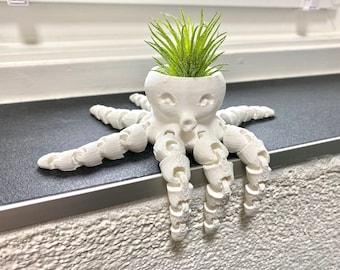 Octopus Plant Pot - Etsy