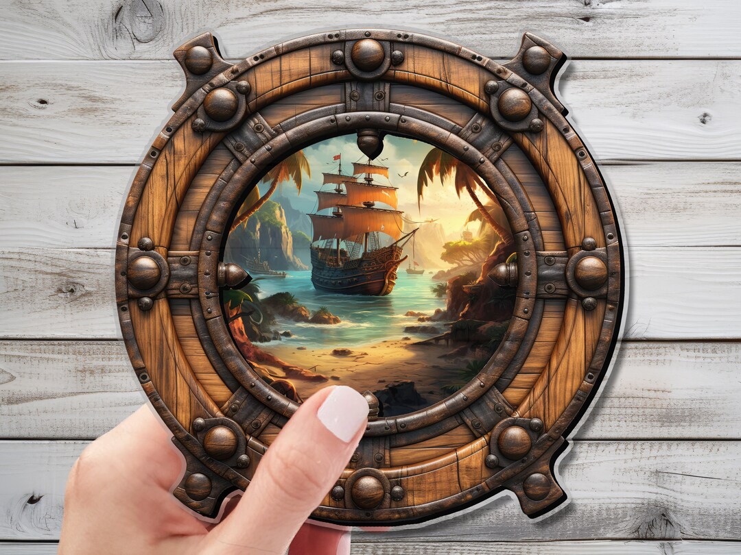 Pirate Wall Decal Sticker Enchanting Wall Decor for Bucaneers Magical ...