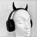 Devil Horns Headset Attachments & Cosplay Props. Twitch Streamer Gaming ...