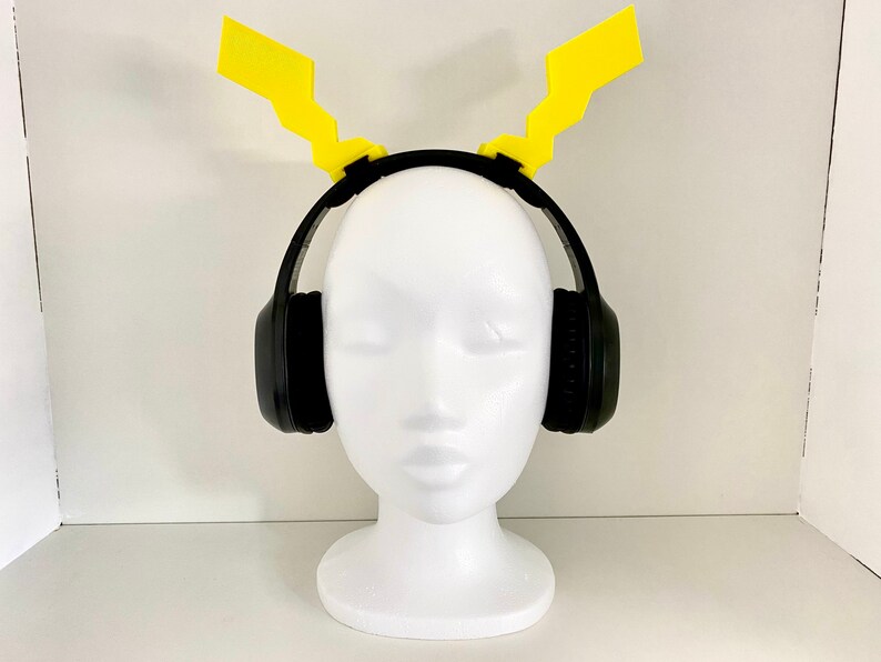Pikachu Pokemon Tails for Headphones Headset & Cosplay Props. | Etsy