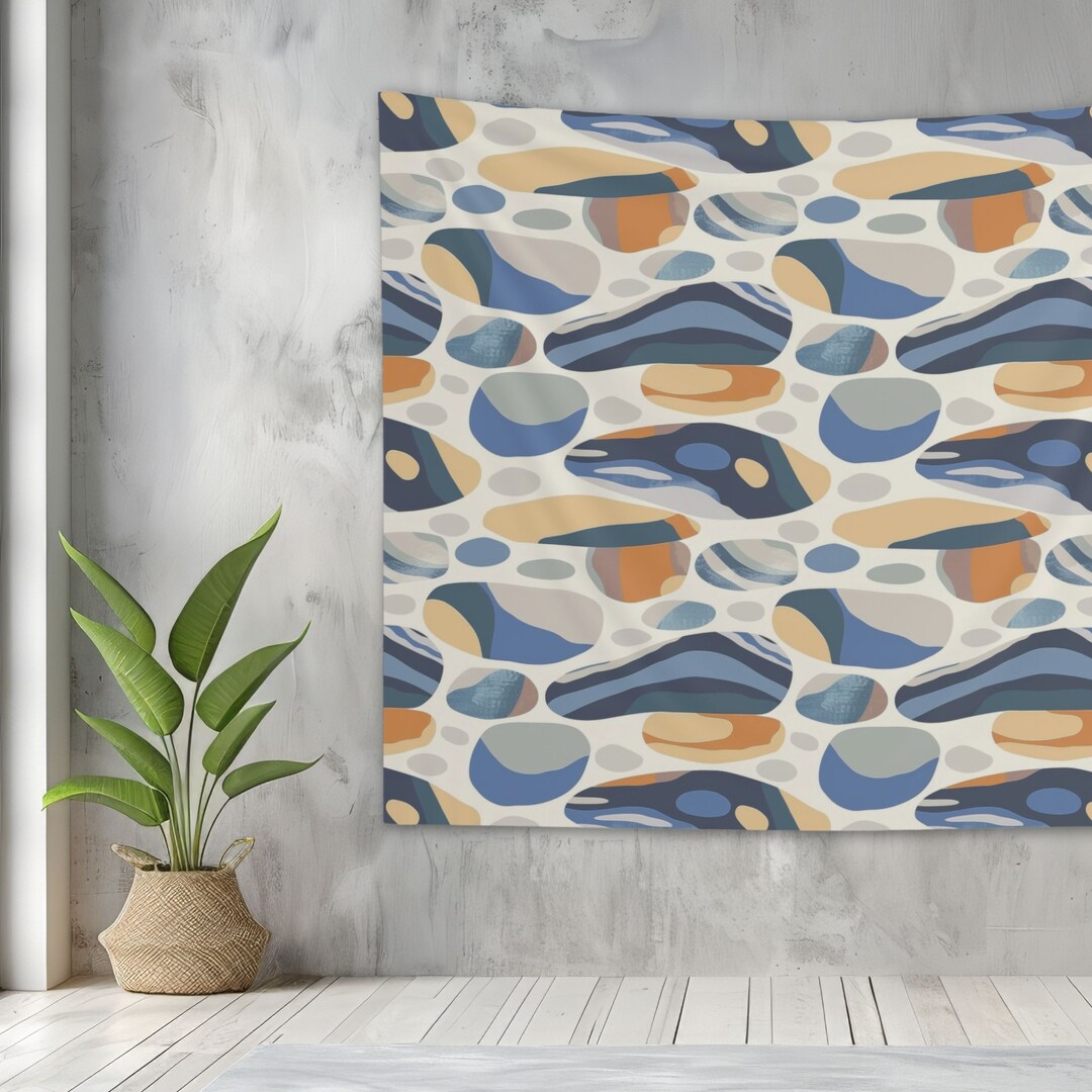 Calming Zen Harmony Wall Art Tapestry Tranquil Soothing Hanging Wall ...