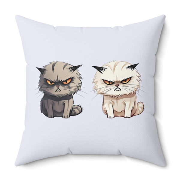Cat Throw Pillow - Etsy