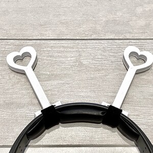 Heart Antenna for Headphones, Headset & Cosplay Props. Twitch Streamer ...