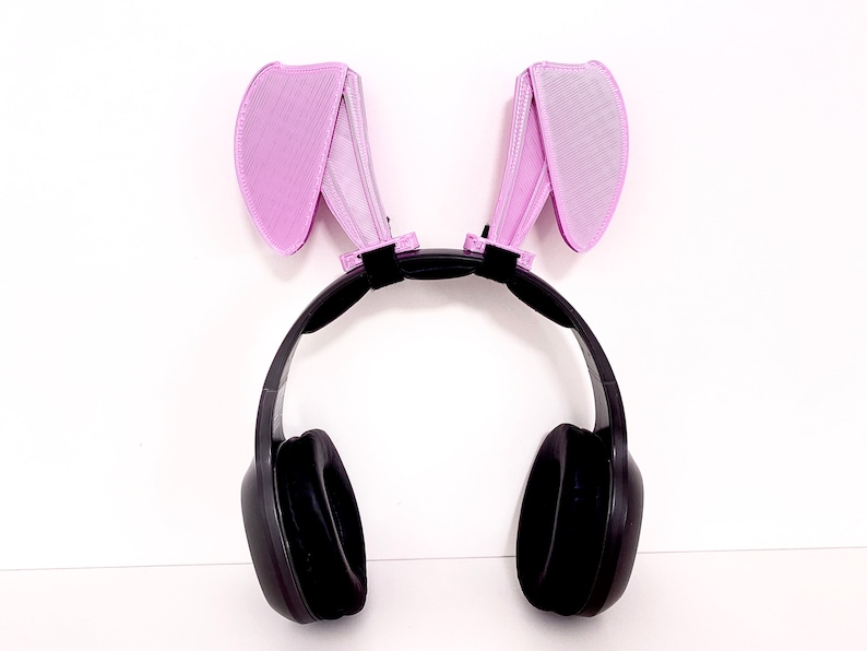 Rabbit Ears Headset Attachments & Cosplay Props. Twitch - Etsy
