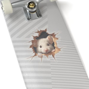 Mouse Sticker for Wall, Mouse Wall Decal, Mouse Vinyl Sticker, Nursery ...