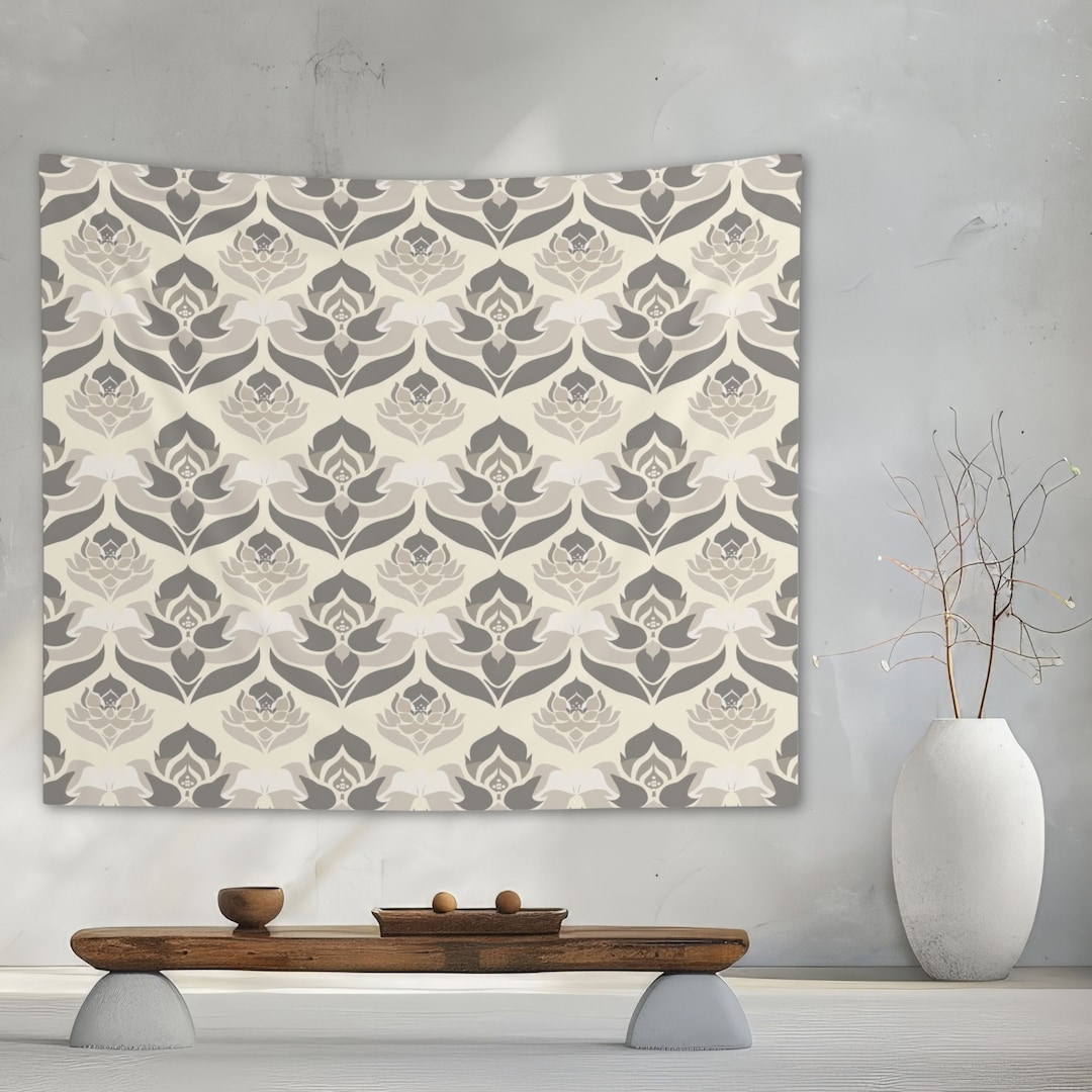Calming Zen Harmony Wall Art Tapestry - Tranquil Soothing Hanging Wall ...