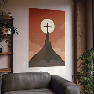 Christian Prayer and Faith Wall Art Poster, Religious Spiritual Print ...