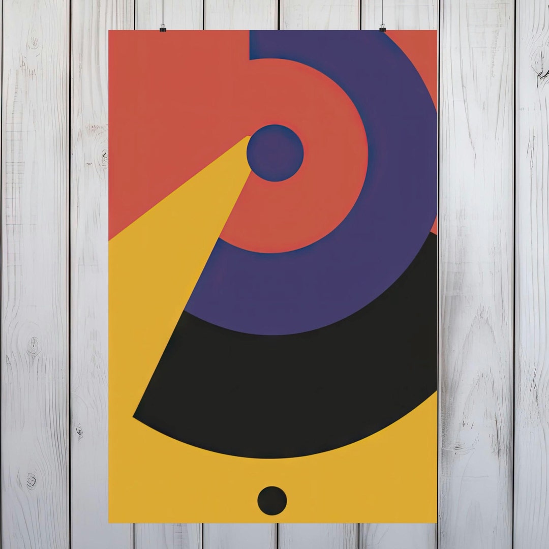 Bold Contemporary Lithography Wall Art, Modern Abstract Print, Fine Art ...